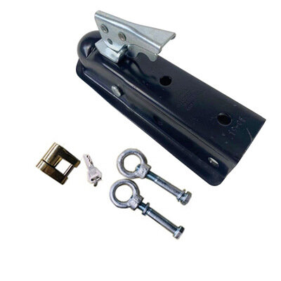 Стандартный прямой чехол для прицепа, соединитель прицепа, чехол для шарового соединения прицепа, аксессуары для прицепа с антипотерянным безопасным штифтом 2X2