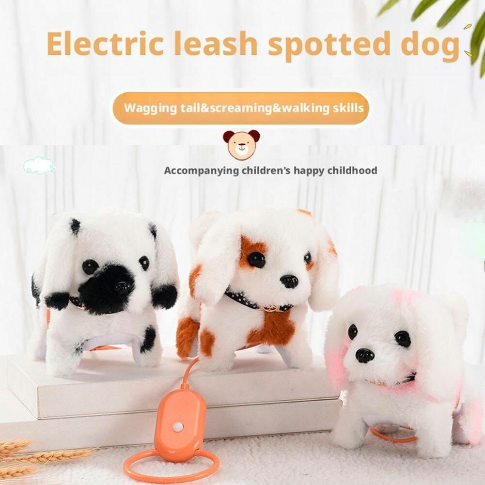 Интерактивная собака "Любимый питомец", щенок, на пульте управления, ходит на пульте-поводке