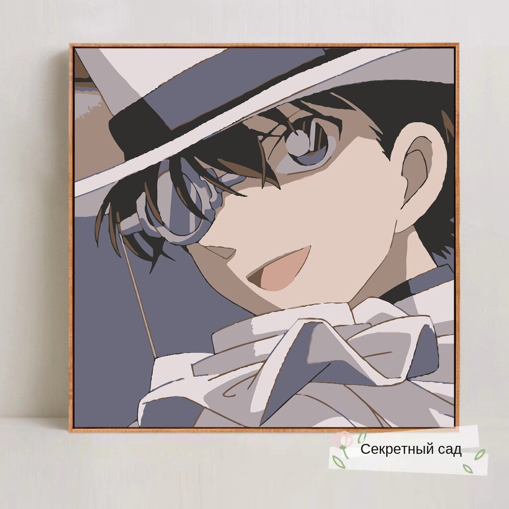 Bungo Stray Dogs Осаму Дадзай DIY Цифровая масляная живопись Раскраска ручной работы Накахара Чуя Аниме товары Акриловая живопись