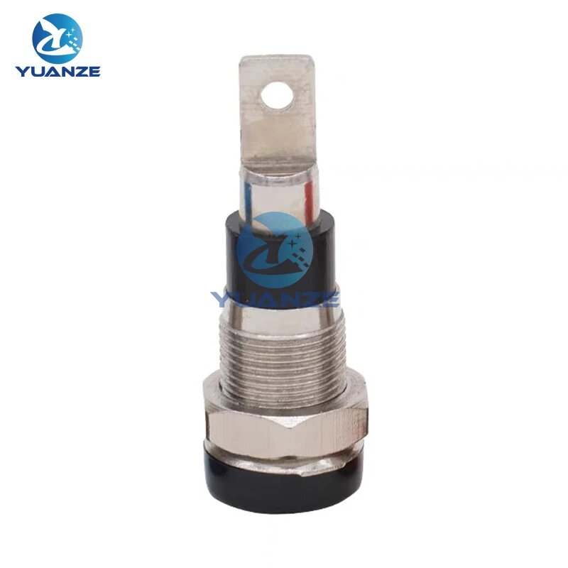 Латунные разъемы типа «банан» 4 мм для панели 10PCS, черный