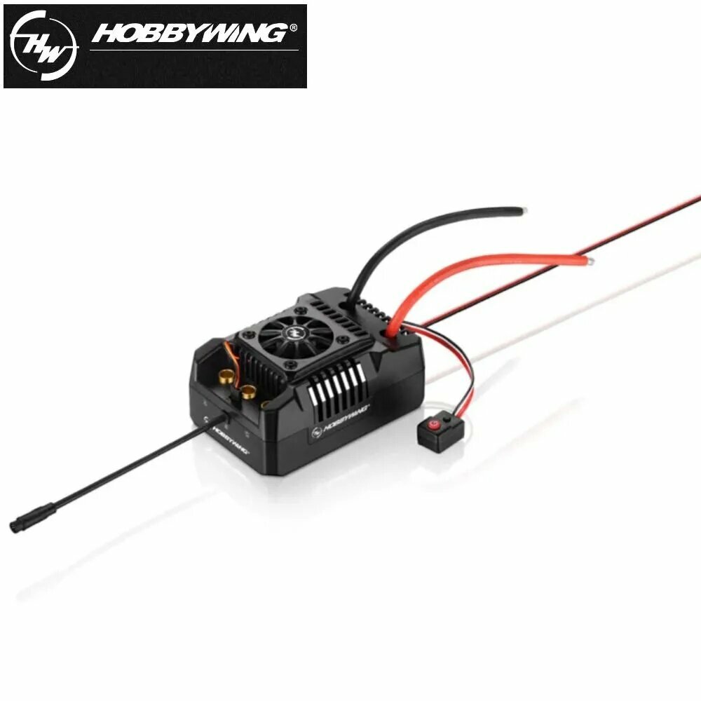 Hobbywing EZRUN MAX4 HV 300A 6 - 12S Чувствительный четырехполюсный электродвигатель ESC / 70125SD 560KV для 1: 5 RC