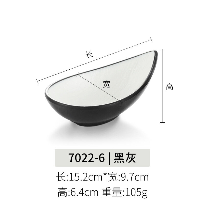 Меламин Чаша для соуса Отель Посуда Ресторан Десертная миска Тарелка для икры Приправа Маленькая миска Капля Салатница
