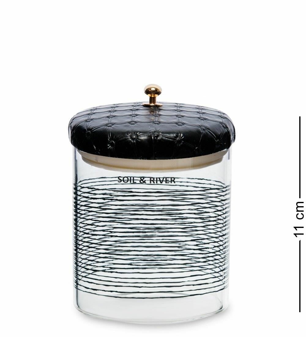 Банка для сыпучих Нити 400мл A2138131 разностор, Стекло