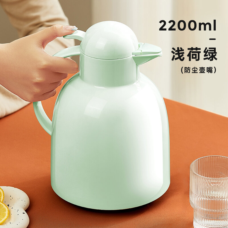 Изолированный чайник большой емкости, термос для горячей воды, домашний термос, свадебный набор из двух чайников, термос для кипящей воды