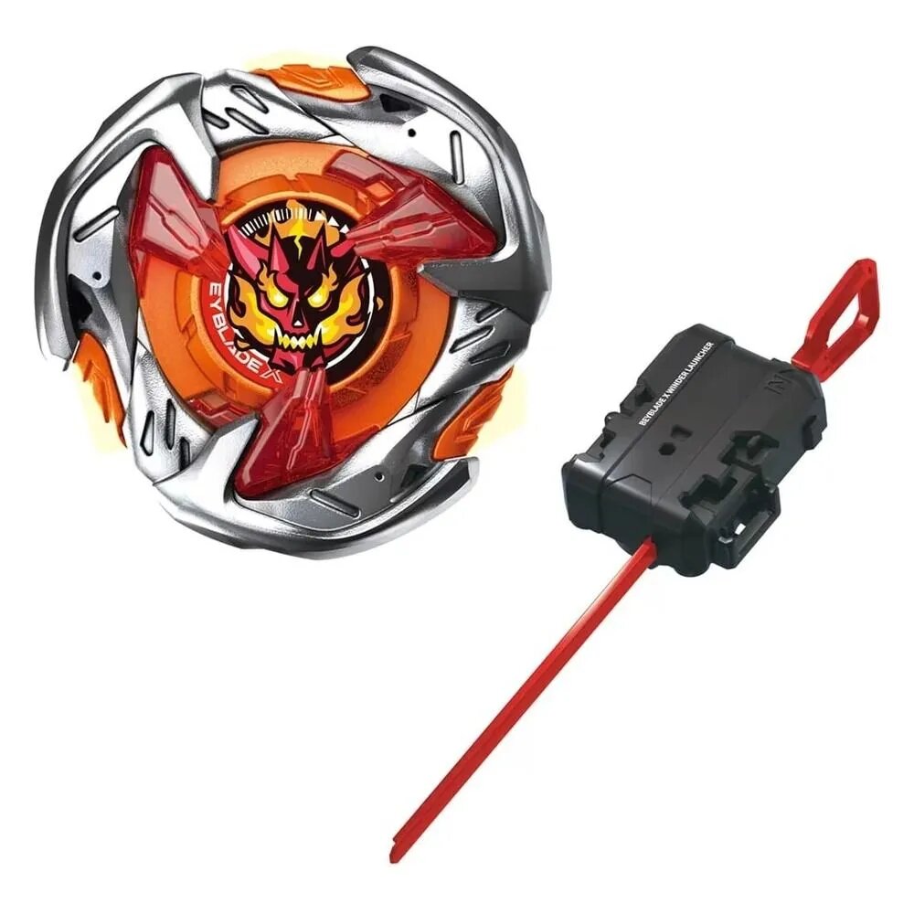 Takara Tomy Beyblade X Starter UX-02 Hells Hammer 3-70H стартовый набор с волчком Модель Адский Молот Серия 3-70H