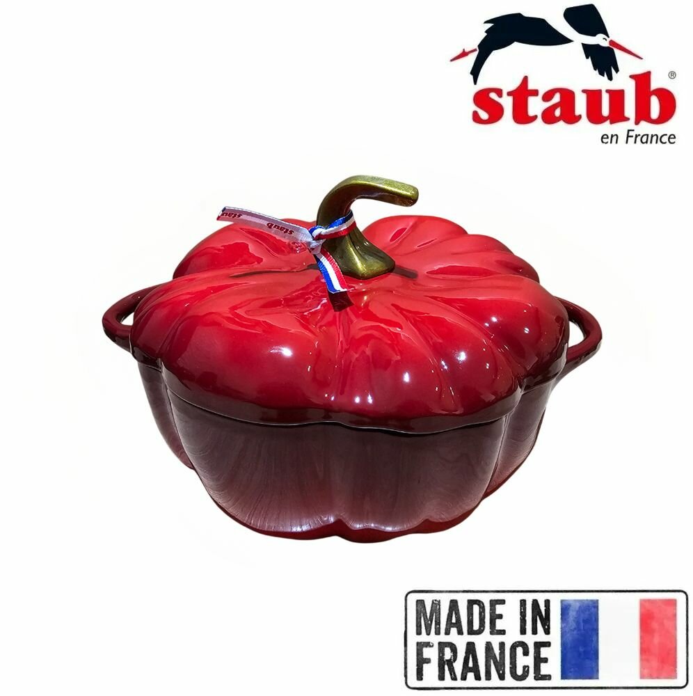 Кастрюля чугунная эмалированная Cocotte Тыква (чугун) 3,45л