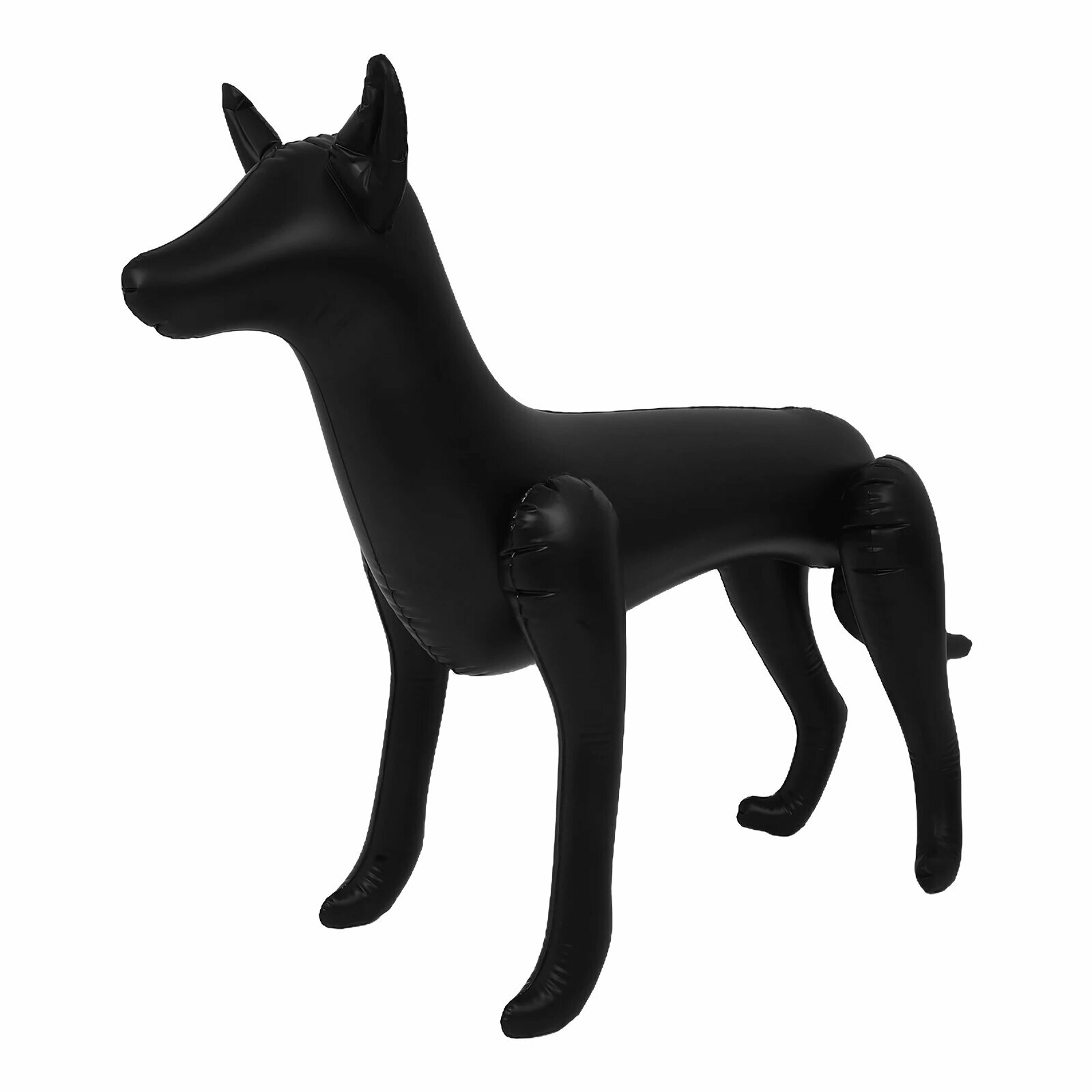 Надувной манекен для одежды собак Black PVC