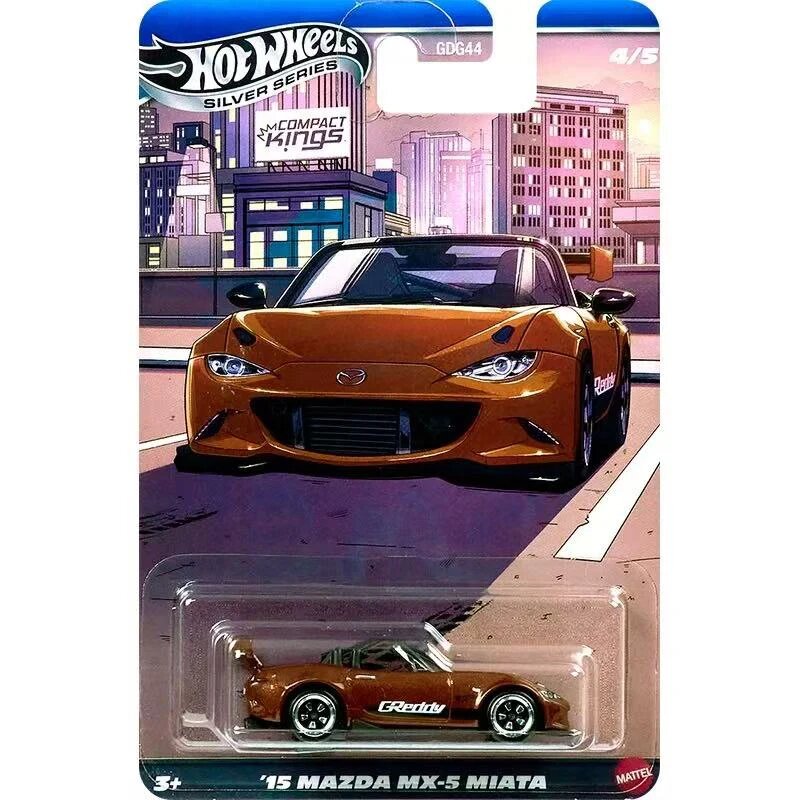 Hot Wheels Mazda MX-5 Miata, Silver Series, GDG44