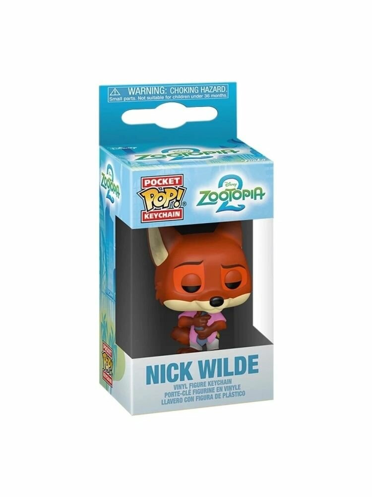 Фигурка Funko Pop Zootopia 2 - Nick Wilde Keychain (86641)