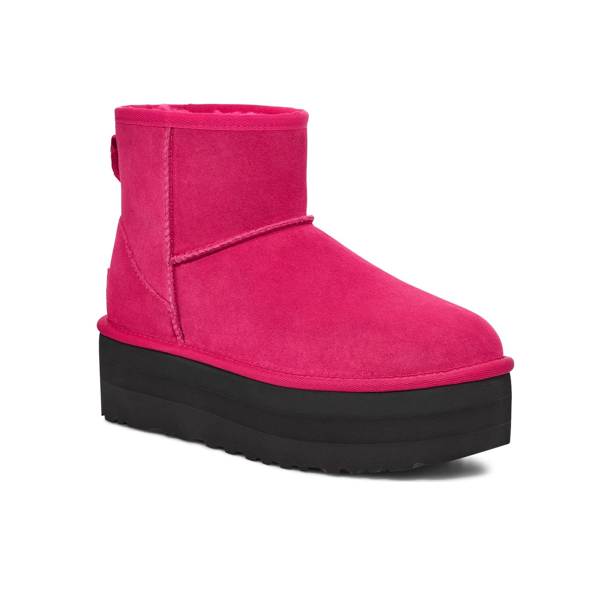 Угги UGG CLASSIC MINI, размер EU 38 стопа (24CM), красный — фото 1