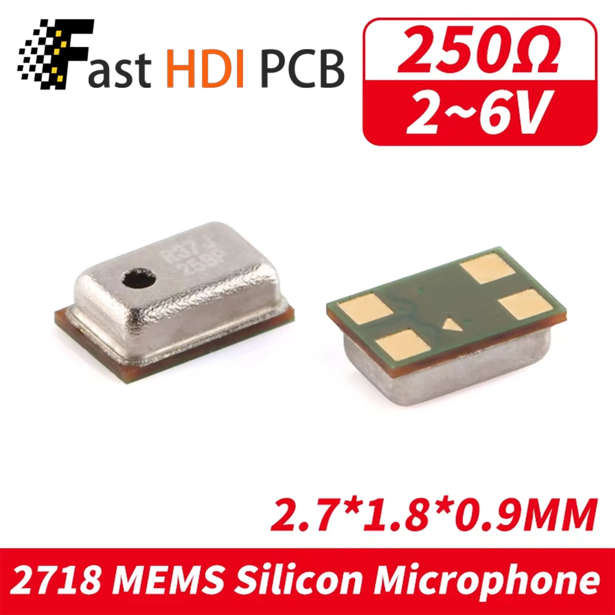 MEMS микрофоны 2718/3722/3729