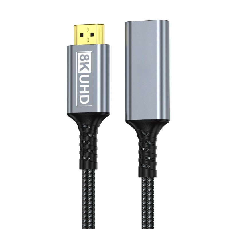 Удлинительный кабель для синхронизации видеосигнала HDMI2.1 от мужчины к женщине с частотой 8 Кбит/с и частотой 60 Гц-1,5 м