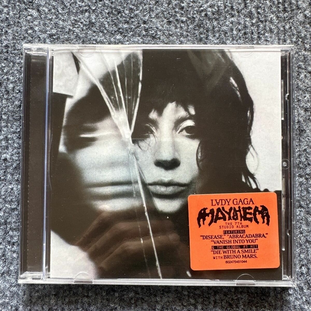 LADY GAGA (New Album) - MAYHEM 2025 г. Компакт диск