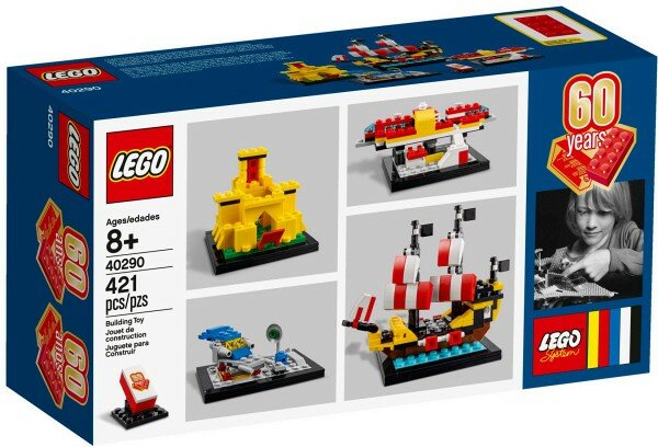 Lego 40290 60 Лет кубику LEGO