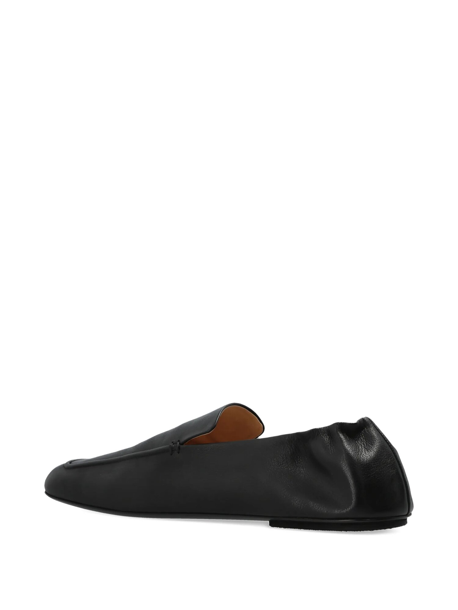 Лоферы Marsell Gathered leather loafers, размер 41, black/black — фото 1