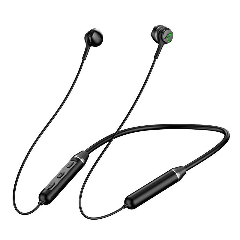 Беспроводные наушники-шейные Bluetooth с 9D аудио, 25-часовым зарядом, магнитной зарядкой для спорта, игр и бизнеса