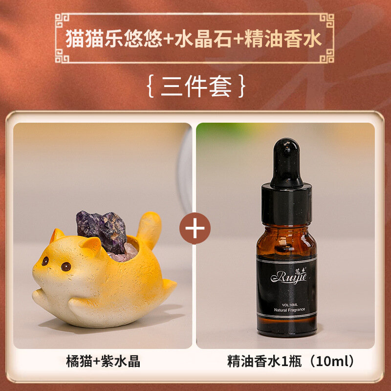 Игрушка для снятия стресса Furui Cat, милый кот, офисный стол, украшение для снятия стресса, подарок в виде мультяшного котенка