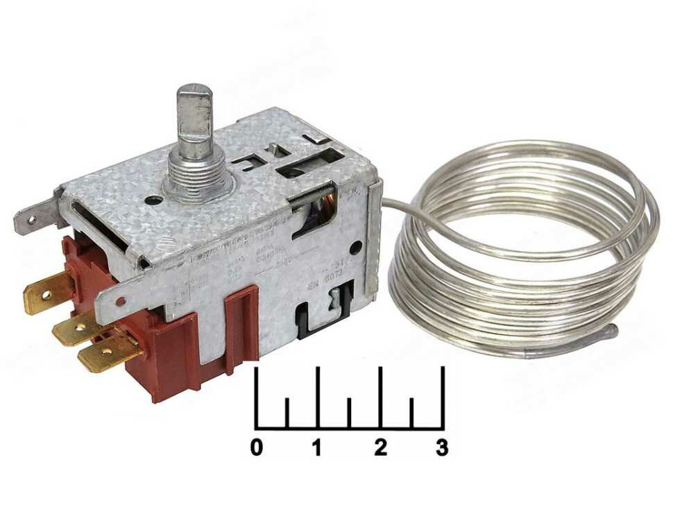 Термостат капиллярный для холодильника (-22.5.-3.5C) EN60730-2-9 (077B0021) (X1041)