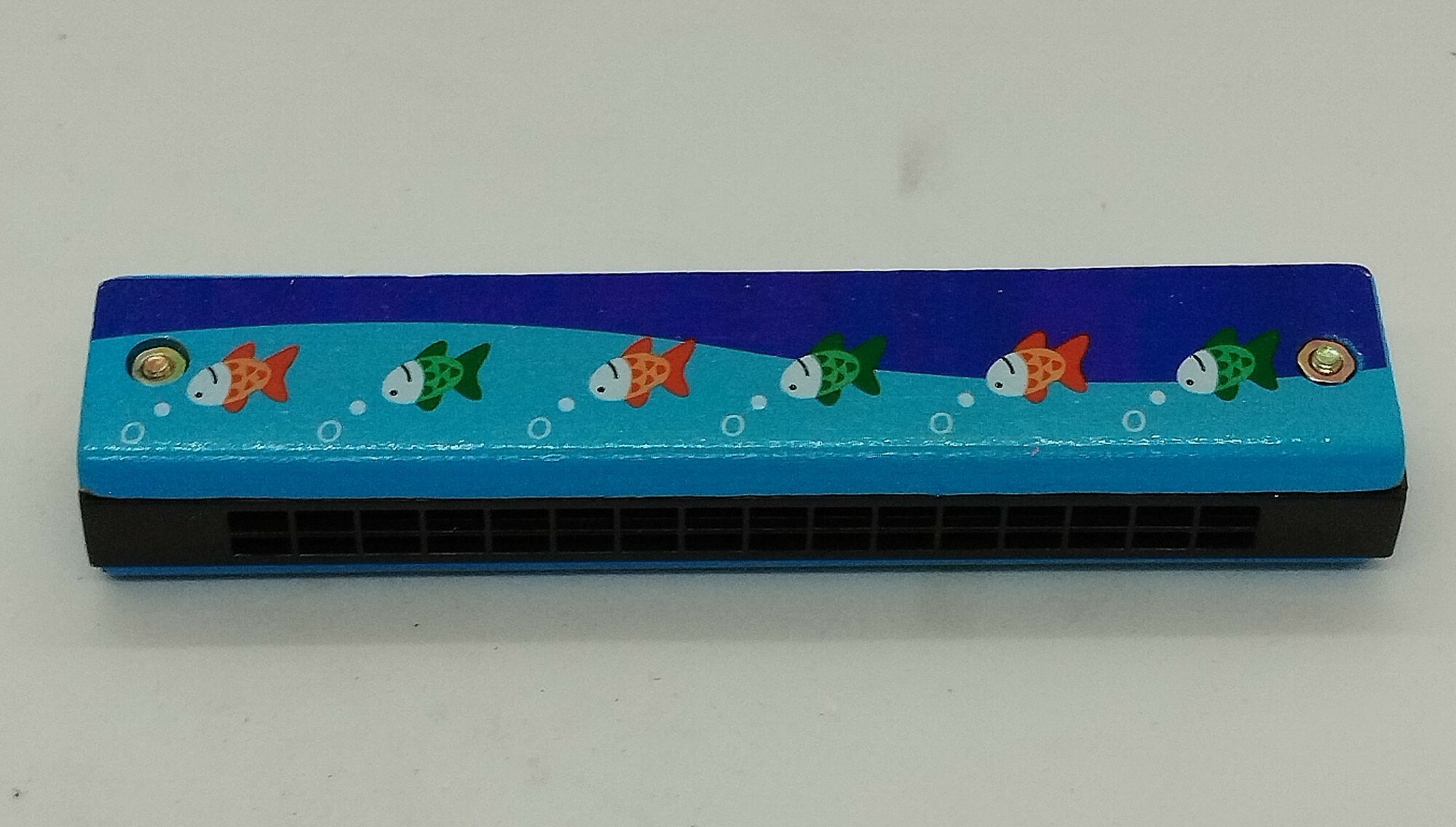 Игрушка губная гармошка "Рыбки"