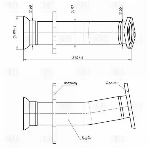 Глушитель Chery Fora 2.0i 06>