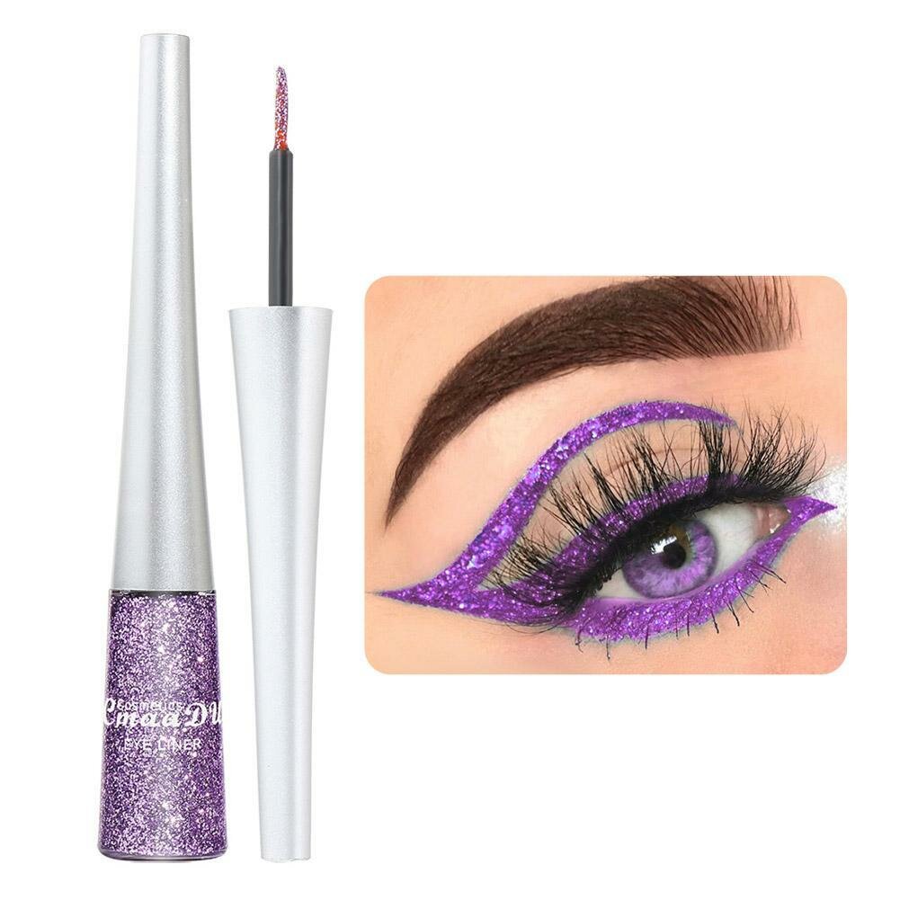 16 Color Glitter Liquid Eyeliner