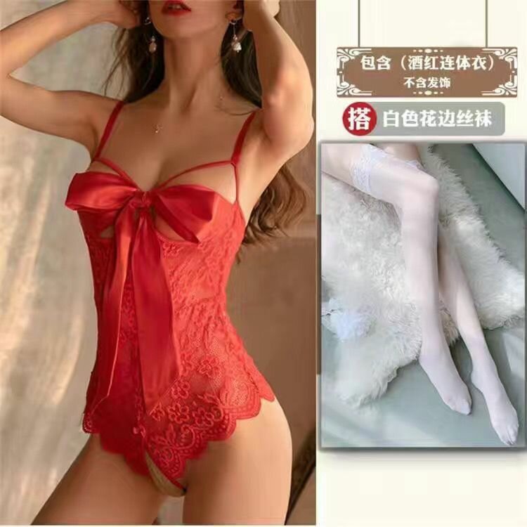 Сексуальное нижнее белье с эффектом пуш-ап, ночная одежда для женщин, увеличивающая маленький бюст, открытый промежность, боди без необходимости снимать, страстный горячий флирт набор