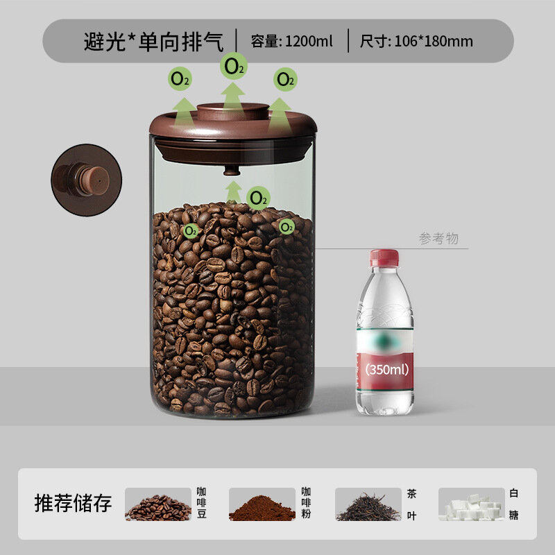 Герметичная банка для хранения стекла Ankou для коллекционных предметов, продуктов, сушеных мандариновых корок, специй, контейнер для хранения