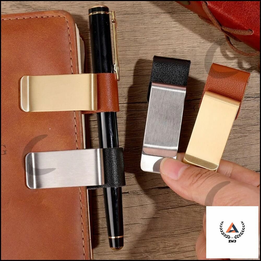 Портативный держатель для ручек, зажимы для ручек для блокнотов, 1 шт. cc