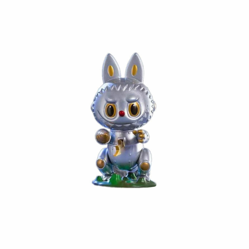 Игрушка унисекс POP MART LABUBU THE MONSTERS Эльфийская коллекция монстров, Confirmed-ROBOT GOJIMOMO Steel Beast (Open)