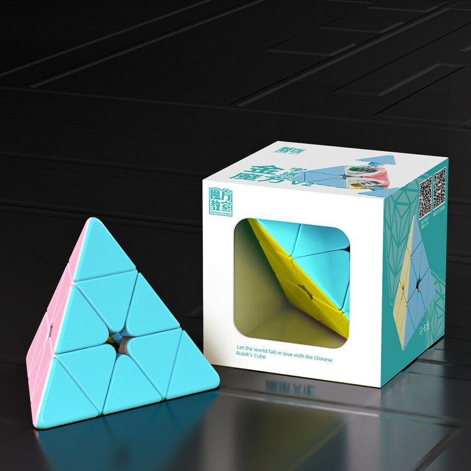 Demonic Culture Pyramid Кубик Рубика v2 детская развивающая игрушка серии специальной формы треугольник асимметричный