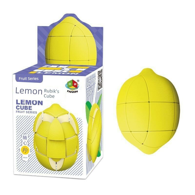 Фруктовый кубик в форме яблока, трехслойная фруктовая игрушка, гладкая головоломка в форме груши и персика, креативная