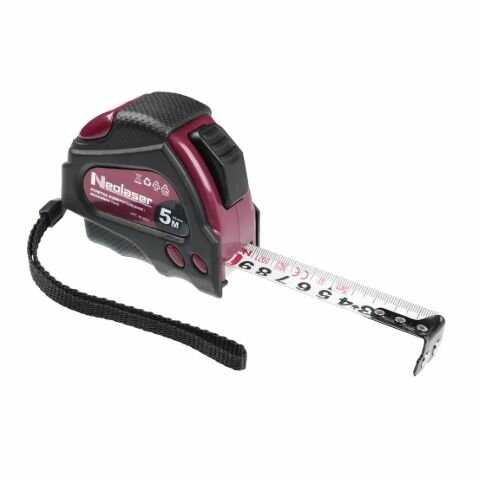 Рулетка Neolaser NL0011 с автостопом 5 м x 25 мм