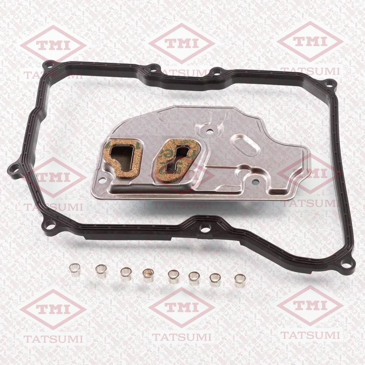 Фильтр АКПП TATSUMI с прокладкой AUDI A3 03->, TT 98->, VW Golf 03->, Jetta 05->, New Beetle 98->, Polo 01->, Touran 03->, SKODA Fabia 06->, Octavia 04->, SEAT Altea 04-> (TBI1026)