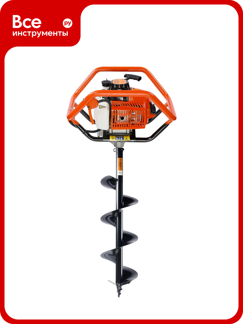 Профессиональный комплект мотобур BURAN DT-800 со шнеком DRILL 200x800 S00140, Компактно и надёжно это про dt-800