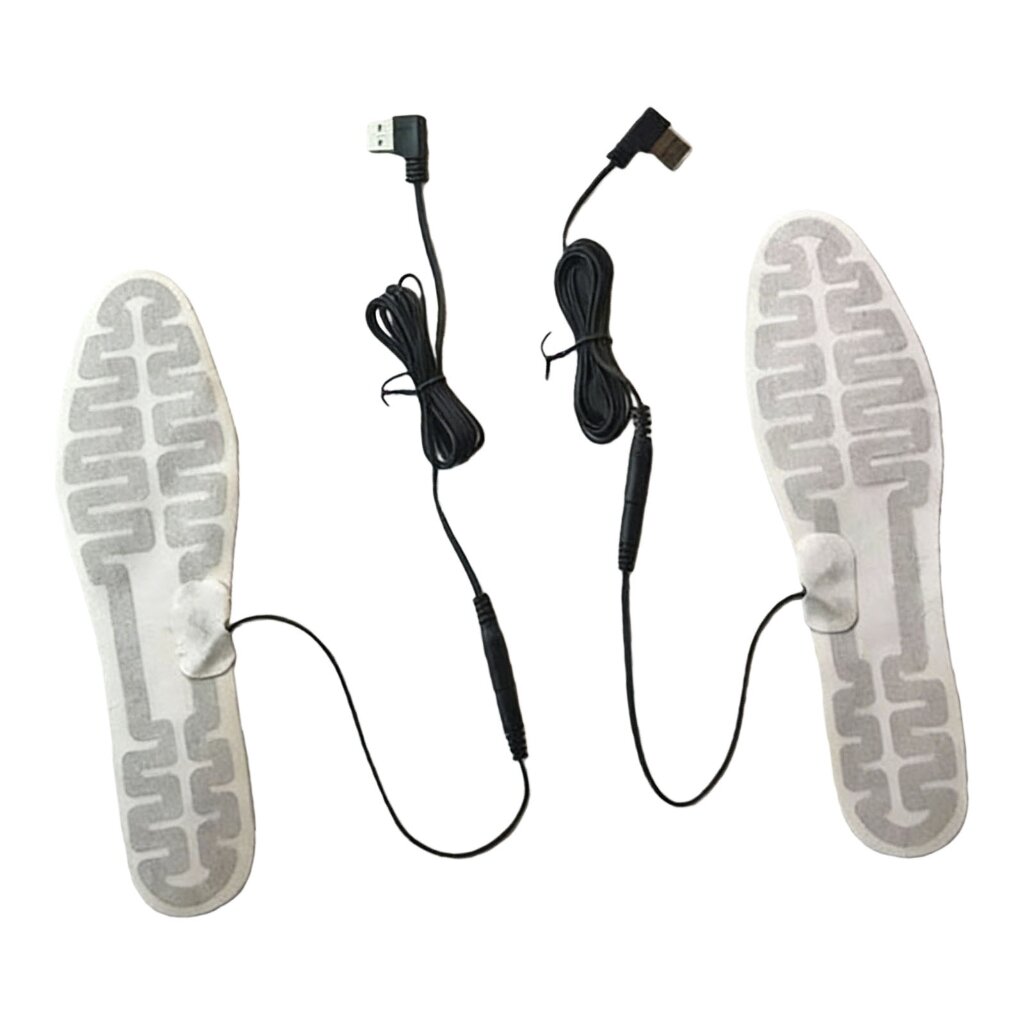 1 пара Быстро Нагревающихся USB-Стелек С Подогревом Для Зимних Видов Спорта На Открытом Воздухе, Нагревательные Стельки