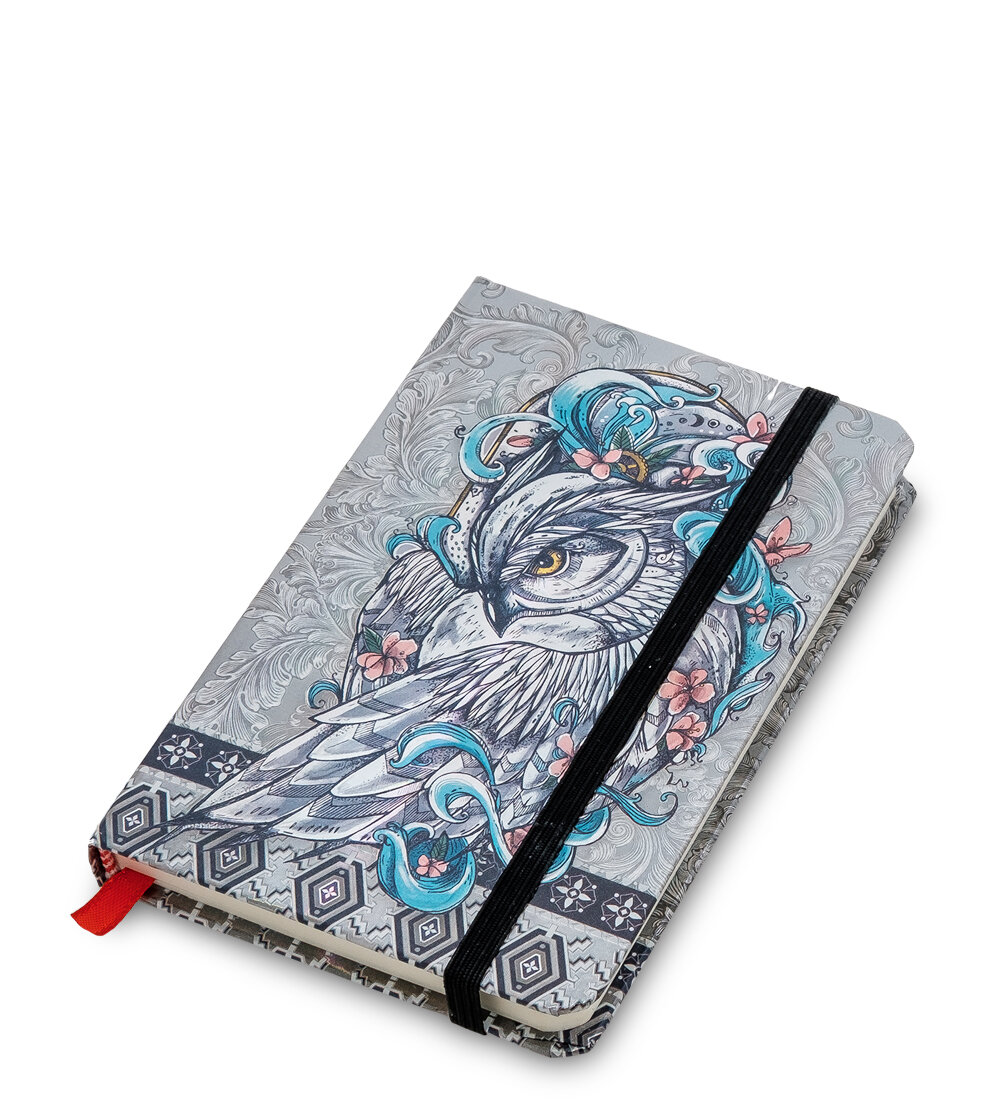 Блокнот малый 'Легкокрылая птица' (3D твердая обложка)