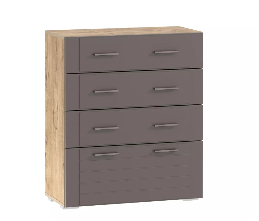 Комод Livorno НМ 040.46 Х, Софт Графит/Дуб