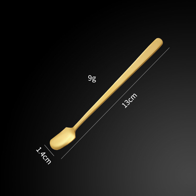 Ложка из нержавеющей стали сакура, различные ложки для перемешивания, листовая ложка, золотая маленькая круглая ложка, короткая ручка, кофейная ложка, длинная ручка, ложка для кружки