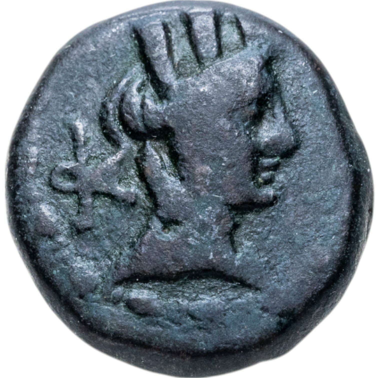 Киликия, Гиераполь-Кастабала, 175-164 годы до Р Х , АЕ20 Богиня, Бронза, в сохранности VF