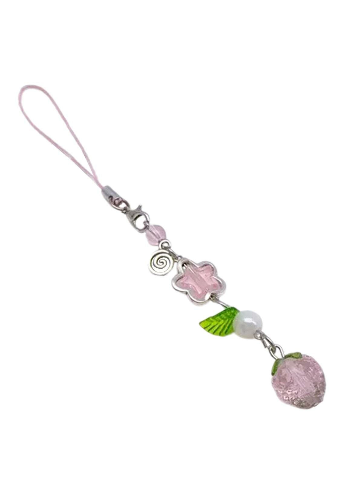 Брелок-шарм Сладкая клубничная подвеска для телефона Подходит для различных случаев