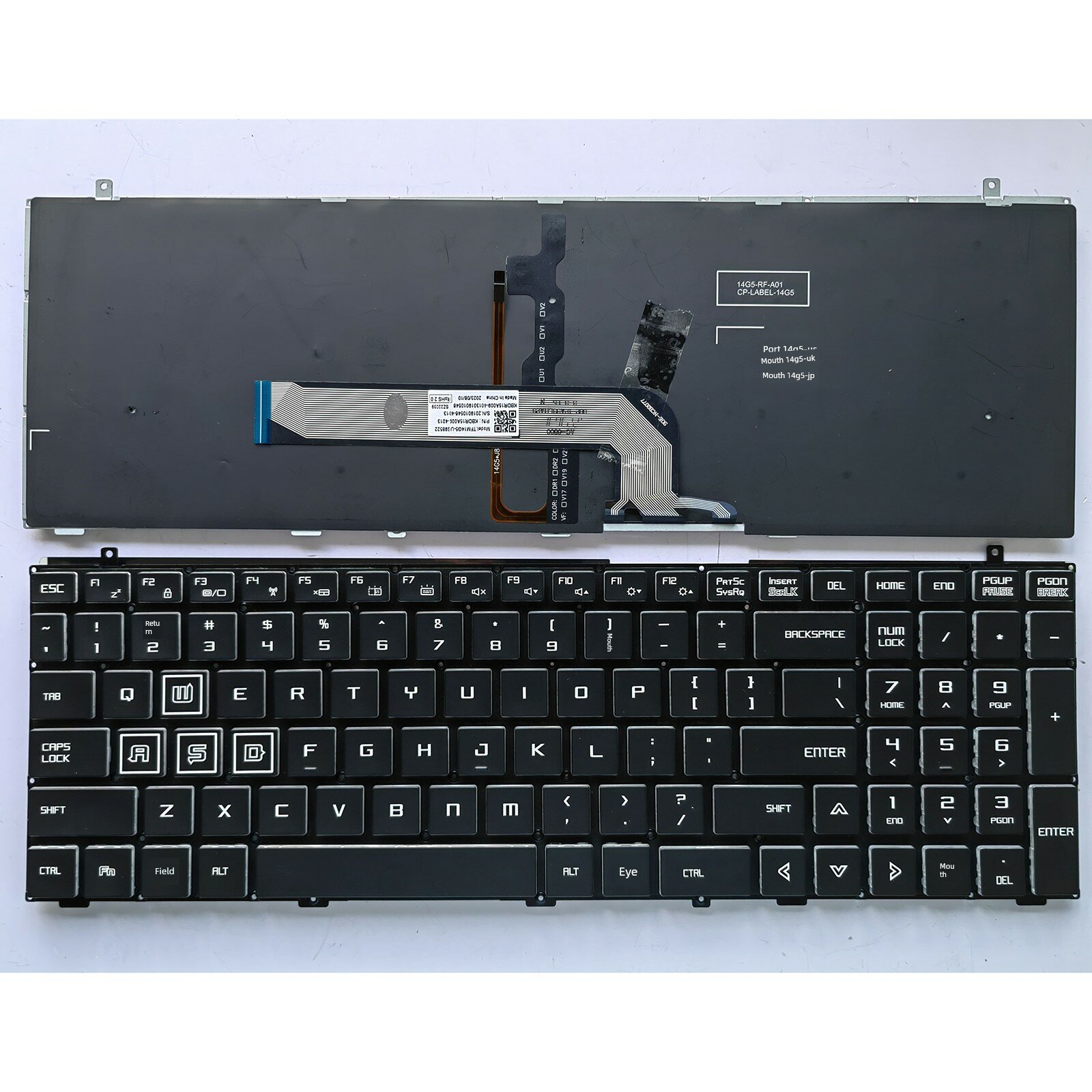 Механическая клавиатура Mechanic T90 Mechanical Revolution Deep Sea Titan X3-S X8Ti-S X8 Pro Jiaolong 760-P Монохромная