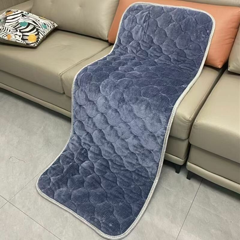 Осенне-зимний диванный подушка, плюшевая, нескользящая, утолщенная, длинная подушка, традиционная хлопковая подушка, китайский стиль, универсальная диванная подушка