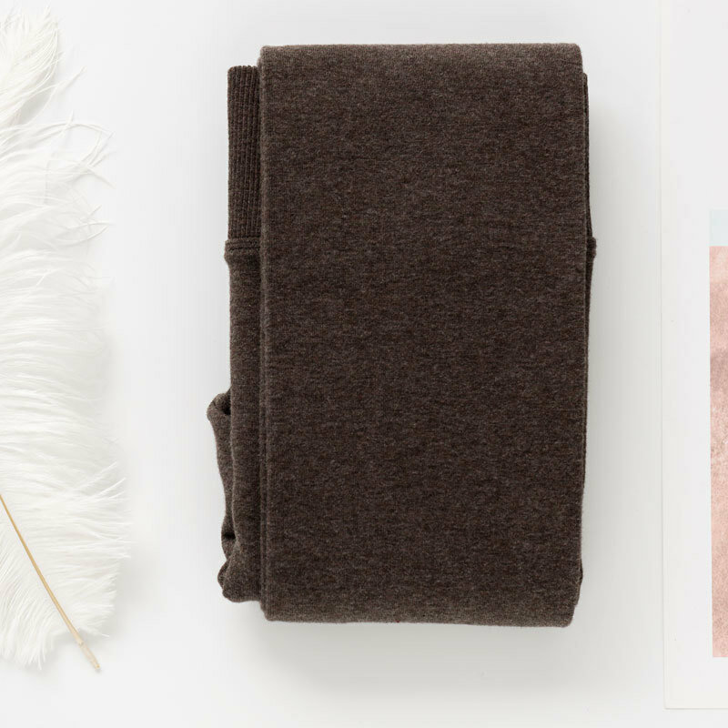 Тонкие бархатные леггинсы, хлопковые колготки с вертикальными полосками, овсяные, светло-молочные, абрикосовые, кофейные, с флисовой подкладкой, женские носки средней толщины, универсальные, можно носить на улице