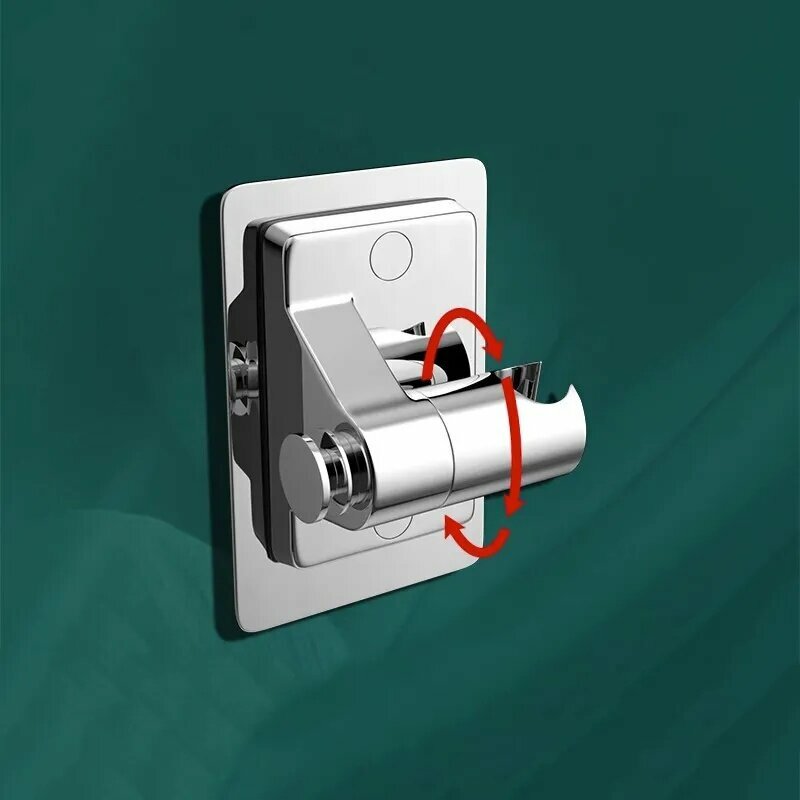 Держатель для лейки душа самоклеющийся настенный / крепление (кронштейн) для душевой лейки на стену