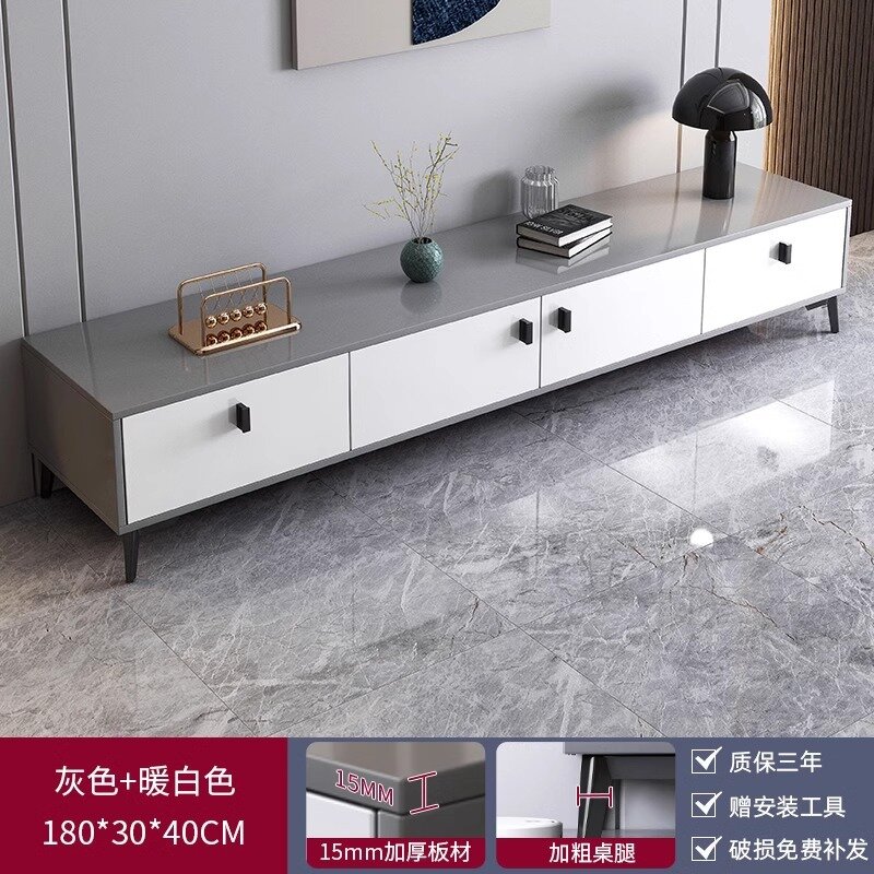 ТВ-тумба для гостиной, домашнего использования, новая модель 2025 года, напольная, современная, простая, для небольших квартир, интегрированная тумба для телевизора