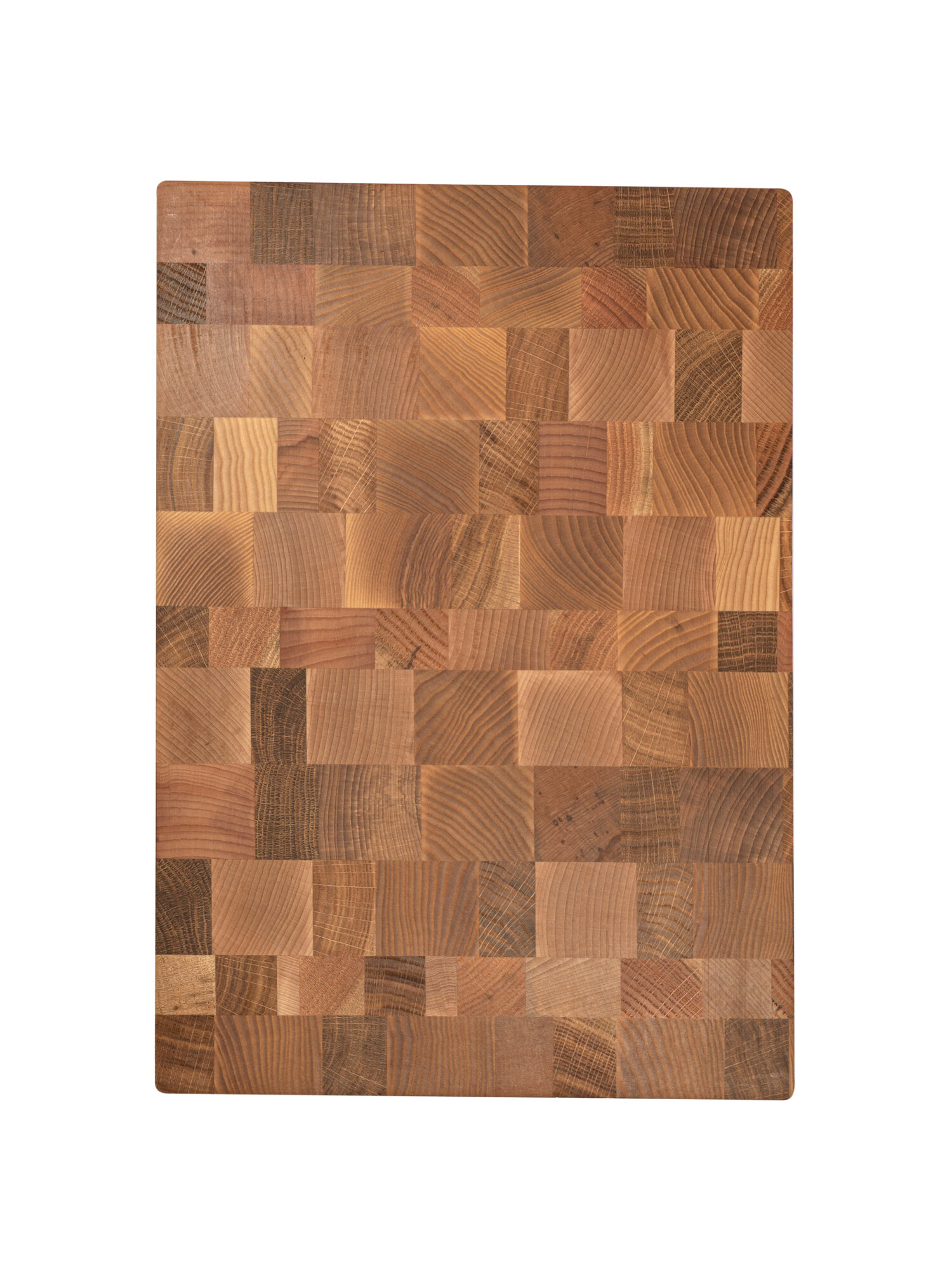 Доска разделочная торцевая для мяса Uneca, размер 36x26x3,5 см, дуб