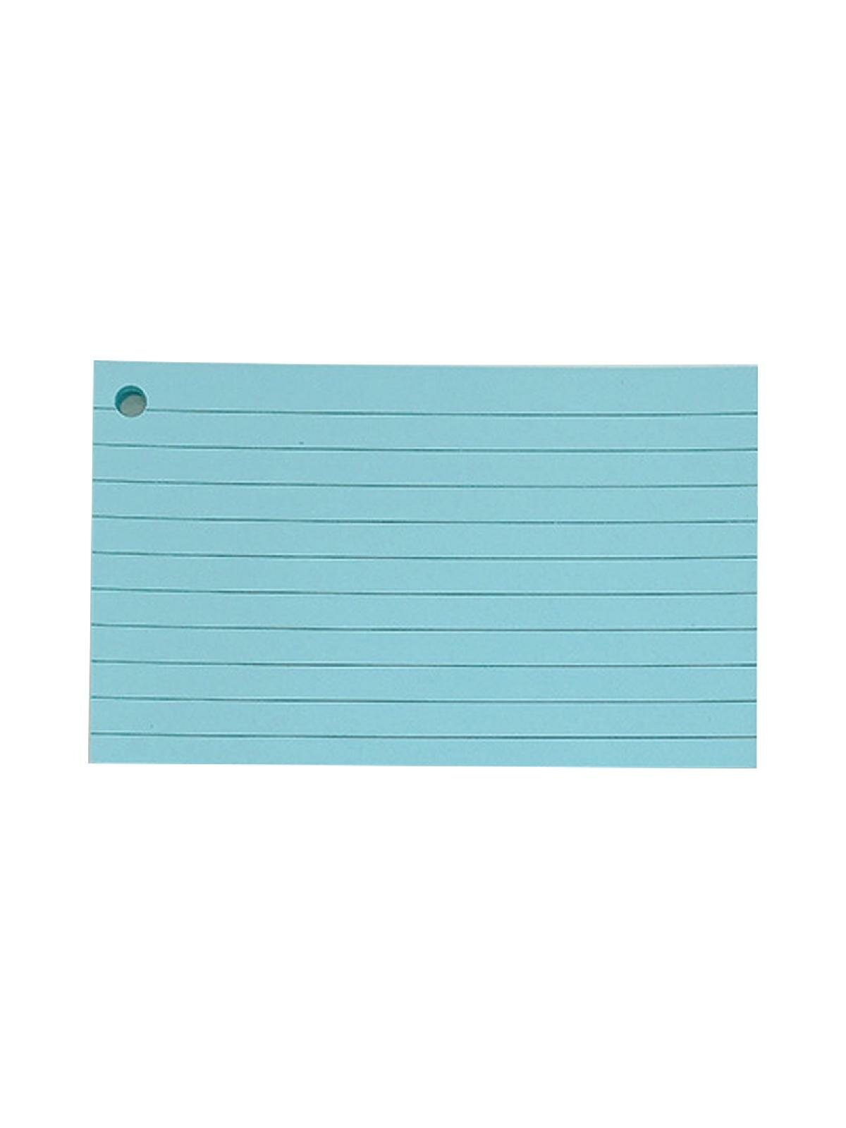 Цветные флэш-карточки с переплетными кольцами, разлинованные указательные карточки для изучения