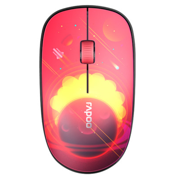 Беспроводная Bluetooth-мышь Rapoo M200 для офиса и игр, ультратонкая, для ноутбуков, MAC и Windows Официальная