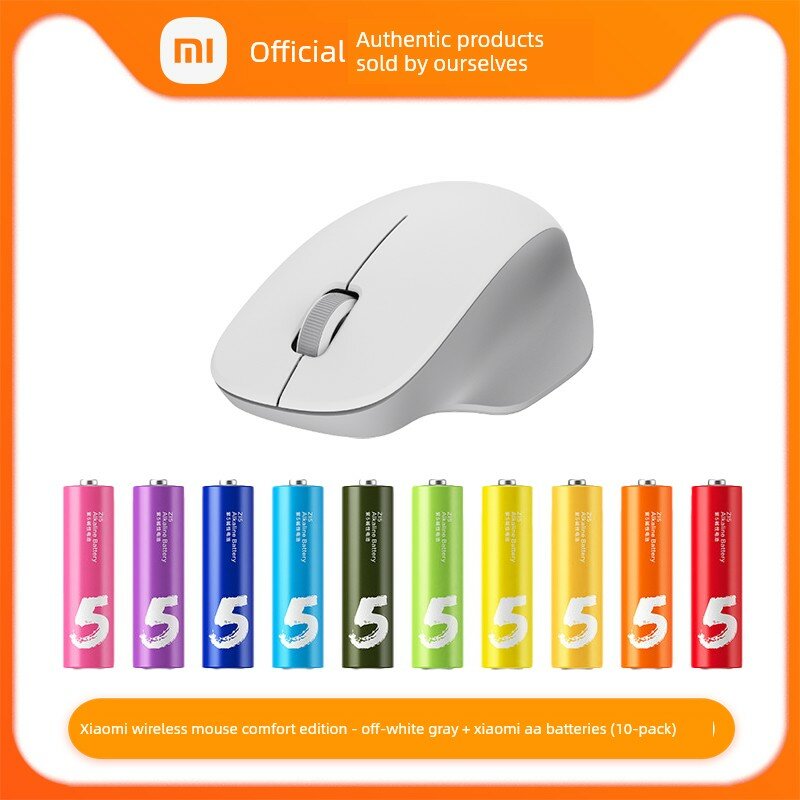 Беспроводная Bluetooth-мышь Xiaomi Dual-Mode 2 Comfort Edition с бесшумными боковыми кнопками, портативная, для
