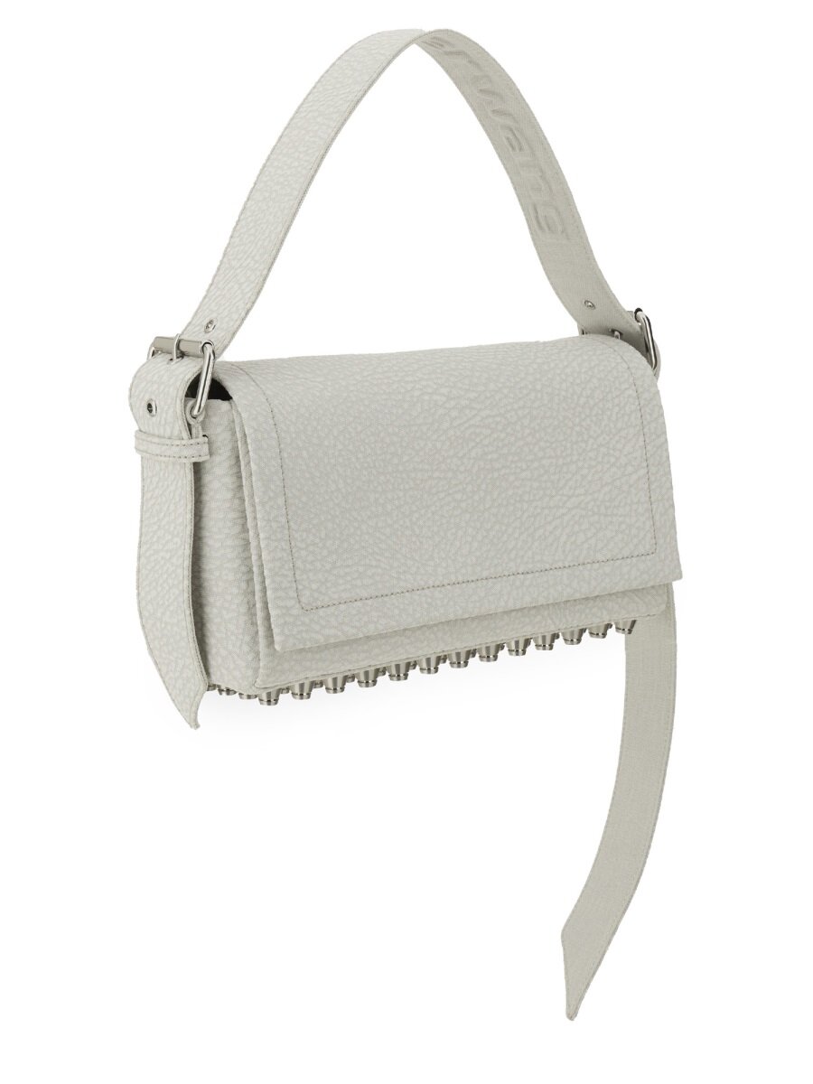 Сумка Alexander Wang, белый, — фото 1